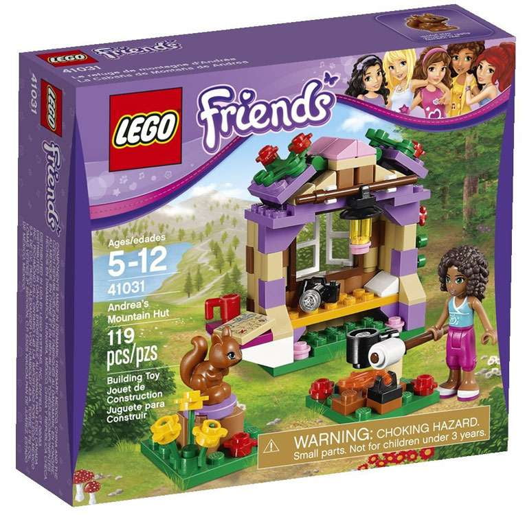 Pre-Owned LEGO Friends Andrea's Mountain Hut 41031 Building Set ...