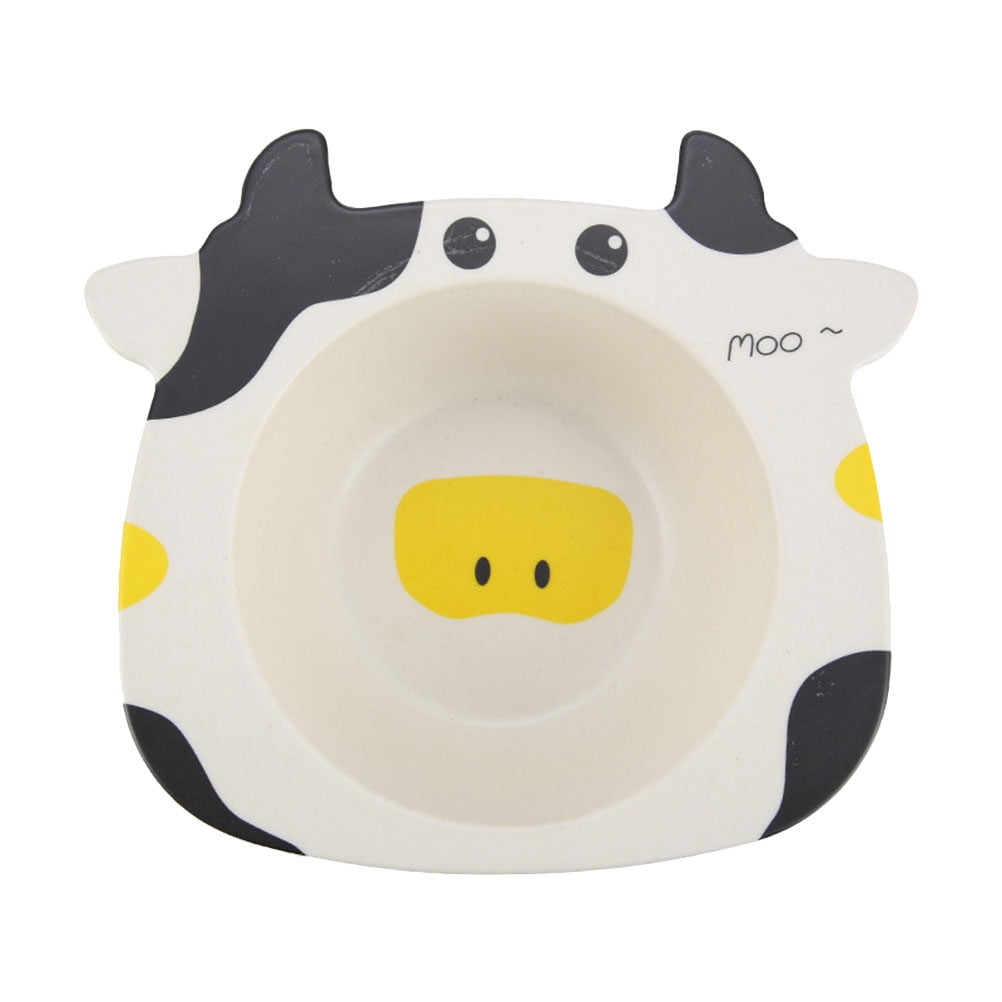 Click here for Alvinma Natural Bamboo Fiber Kids Feeding Bowl Car... prices