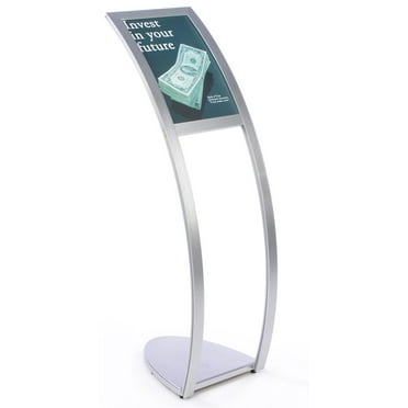BENTISM Pedestal Sign Holder Adjustable Poster Stand 11 x 17 Inch Floor ...