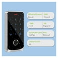 Fingerprint Lock Opener Access Control Keyboard Smart Fingerprint ID IC Card Lock Keypad ...