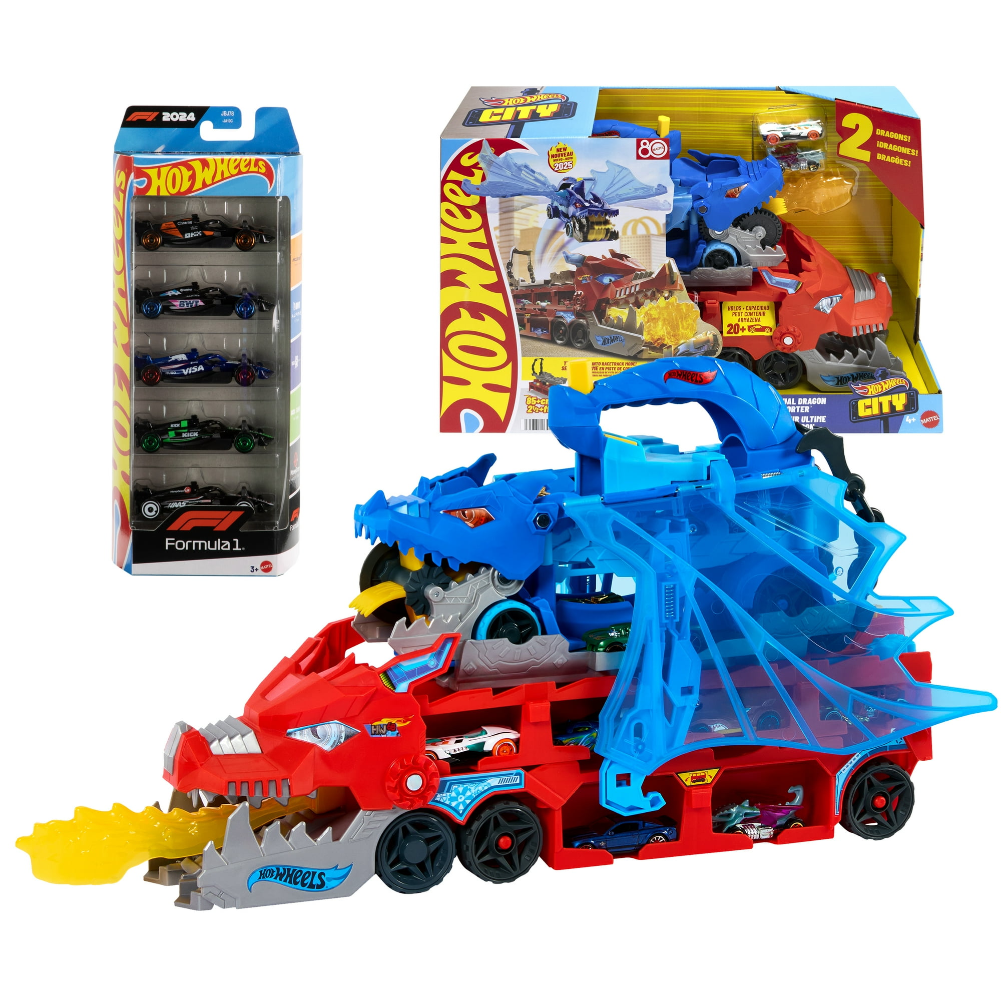 Click here for Hot Wheels Bundle - Ultimate Dual Dragon Transport... prices