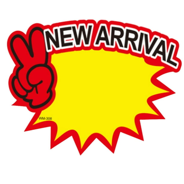 Burst Paper Signs Blank 50 Pieces English Label Tags Party Favors DIY ...