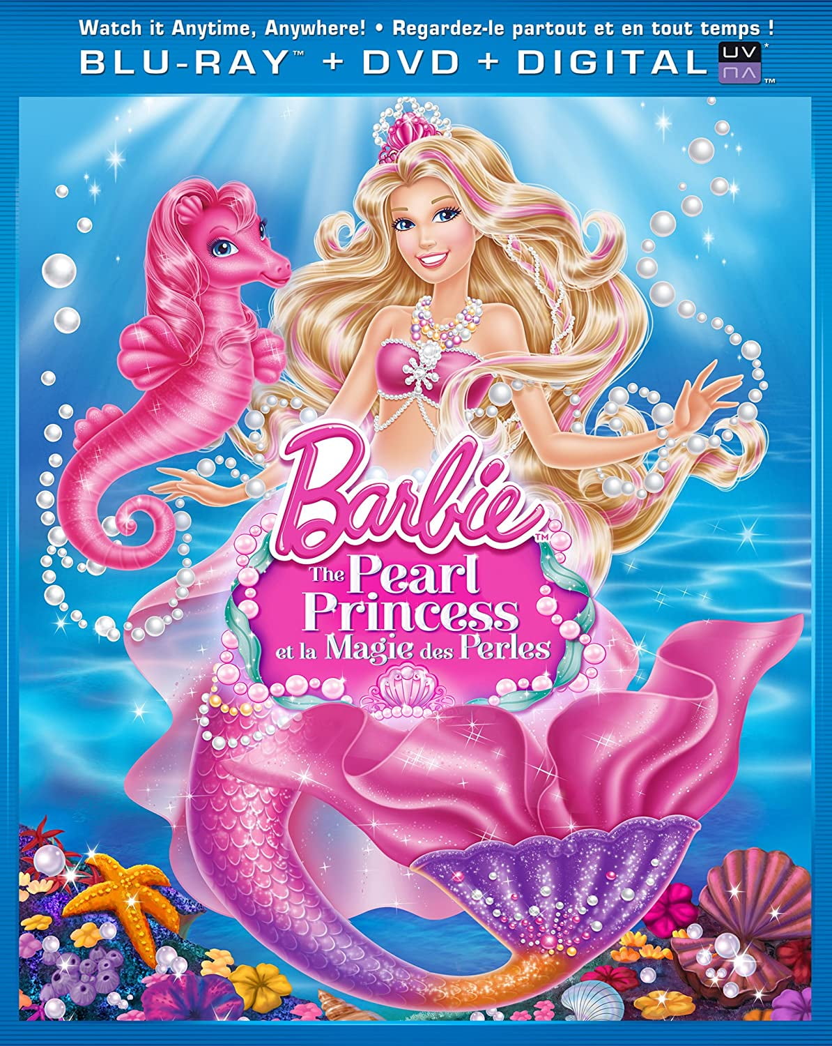 Barbie The Pearl Princess (Bilingual) [Blu-ray + DVD + Digital HD ...
