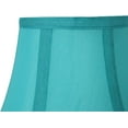 eTeckram Softback Bell Lampshade, Teal Faux Silk, Spider-Fitter, 5x9x7 ...