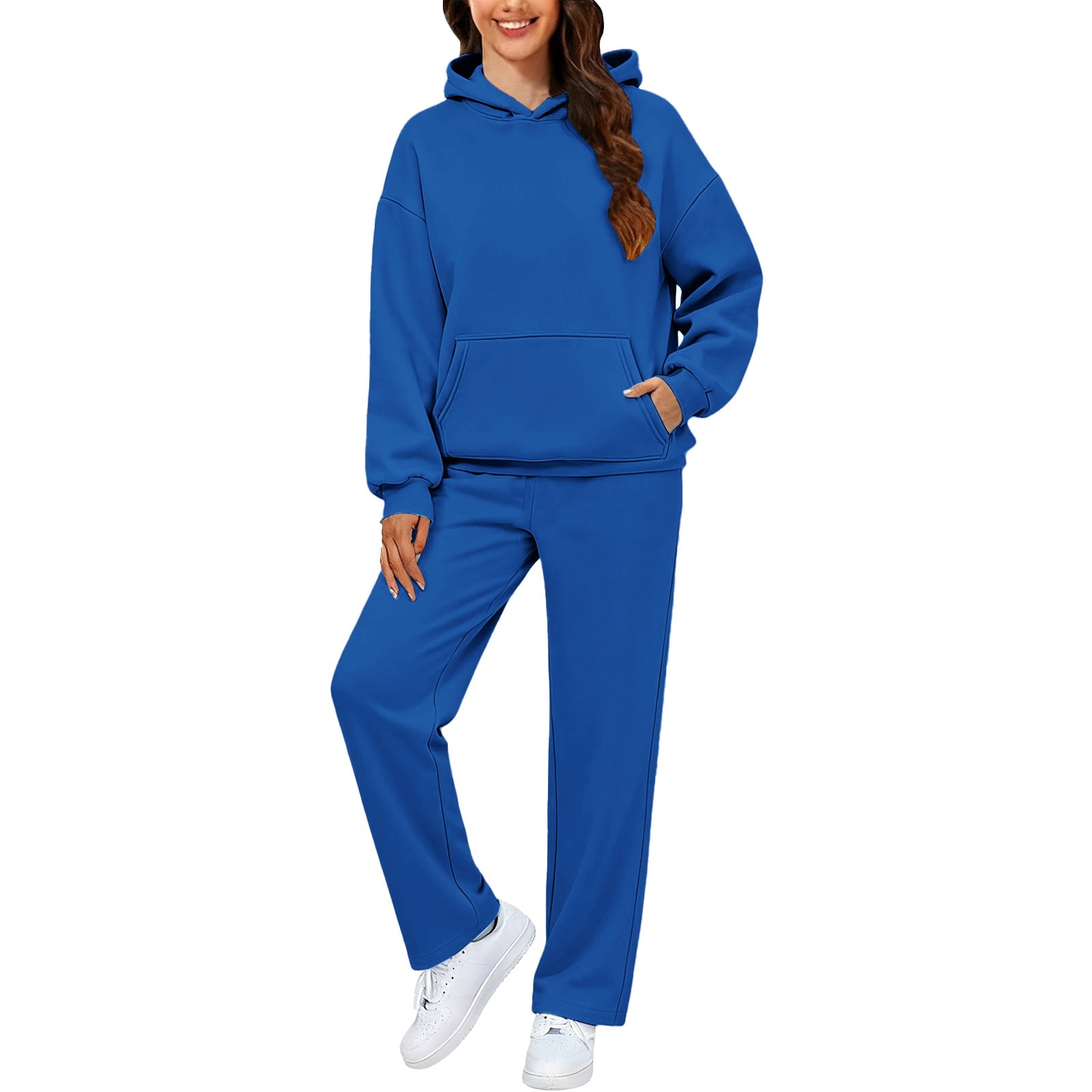 Click here for Dndif Womens Solid Color Hooded Sweatsuit Set  Sof... prices