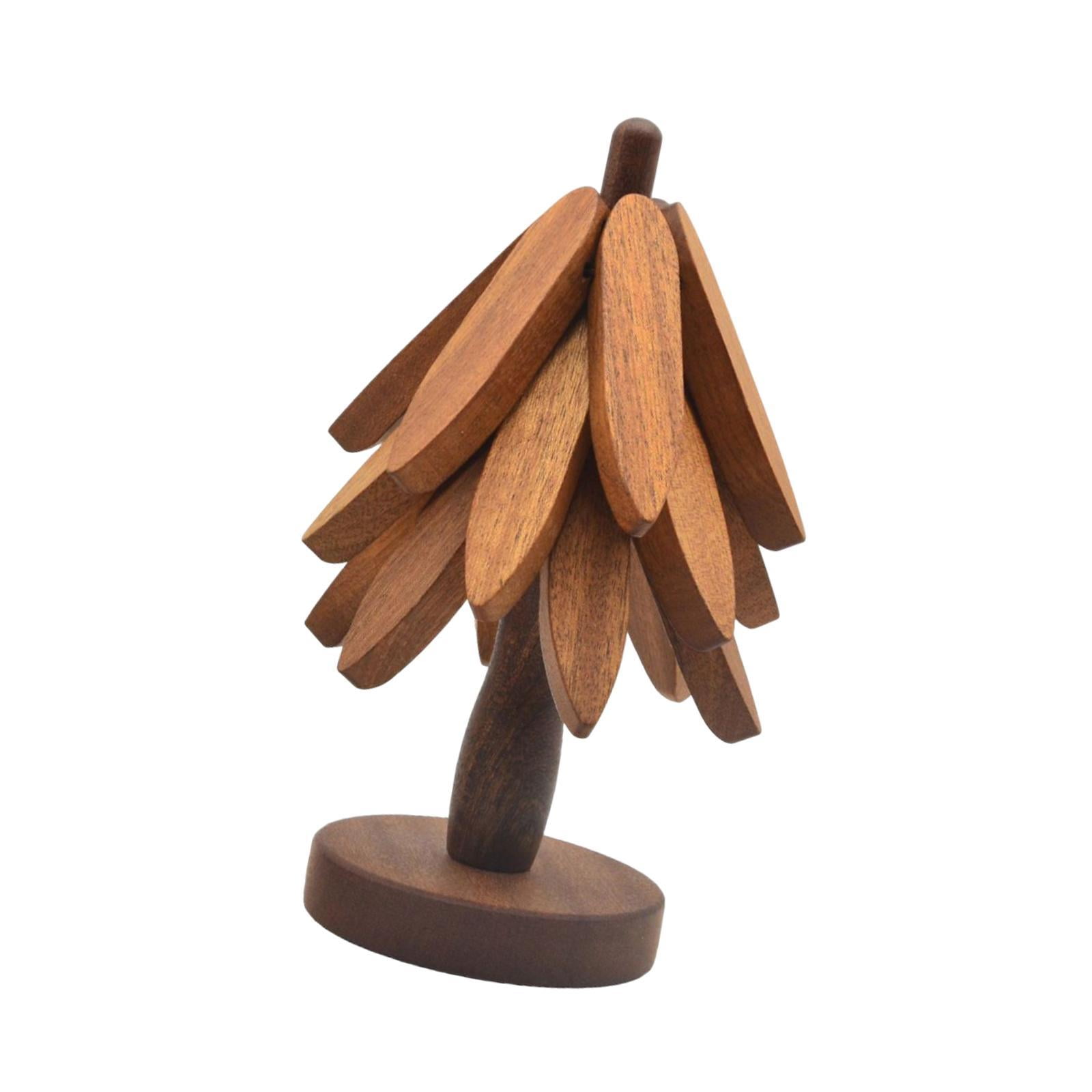 Click here for Lipstore Wooden Tree Shape Trivet Christmas Tree C... prices