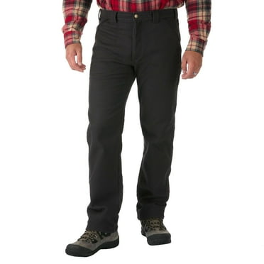 Coleman Men's Bonded Fleece Lined Tear Resistant Canvas Utility Pant ...