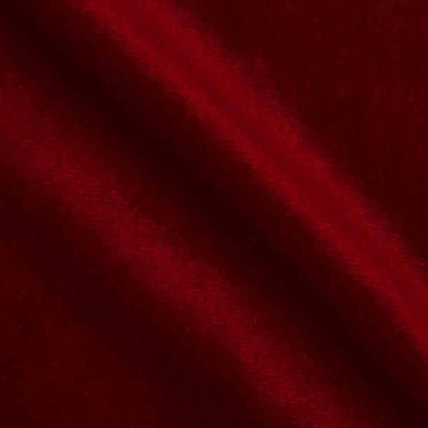 Stretch Velvet Fabric 60'' Wide by the Yard CRAFT DRESS FABRIC 24 COLORS panels", (Color: Red ...