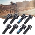 8 Pcs Bicycle disc brake screw Mountain bike oil brake caliper fixing ...