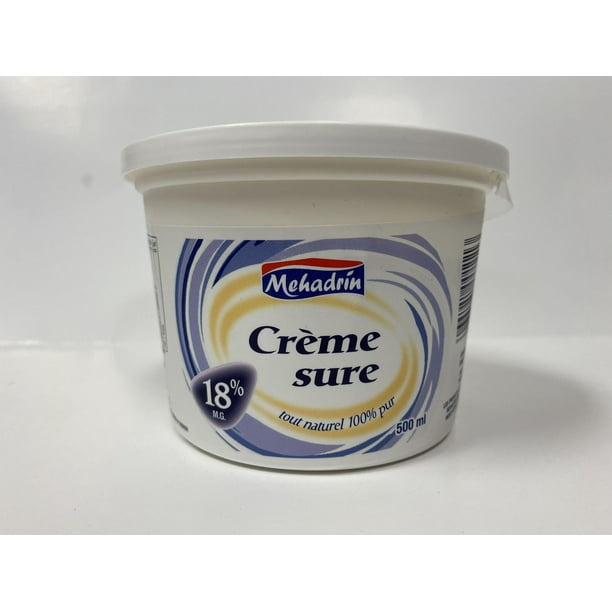 Mehadrin 18% Sour Cream - Walmart.ca