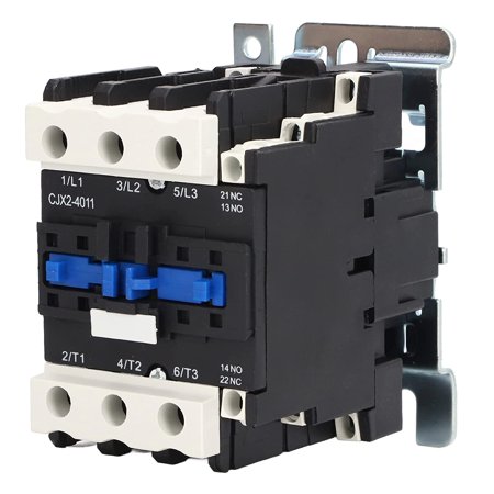 AC Contactor Flame Retardant Silver Alloy Contact High Sensitivity ...