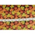 Fall Autumn Thanksgiving 100% Cotton Sewing Fabric, 36x45, Seasonal ...