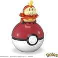 MEGA Pokemon Battle Trainer Fuecoco Kit, Poseable Figure with Poke Ball (19 Pieces) for Kids ...