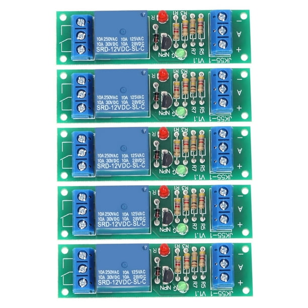Relay Expansion Module,5 Pcs Relay Module One Channel Relay Relay ...