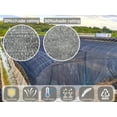 50% Shade Cloth Plant Cover Sunblock Sun Shade Net Sun Mesh with Ties ...
