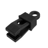 Homax 1/4 inch Cinchtite Tarp Clips, Nylon, Black, 4 Pack - Walmart.com