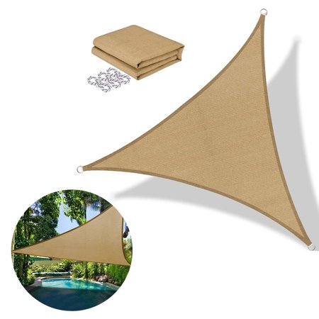 Triangular Shade Garden Patio Shade Swimming Pool Canopy for Outdoor ...
