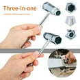 4Pcs 13mm-19mm Stainless Steel Spanner Remover for Gasolines Chainsaw ...