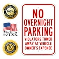 No Overnight Parking Sign, - Walmart.com