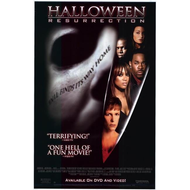 Posterazzi MOVCE9401 Halloween Resurrection Movie Poster - 11 x 17 in ...