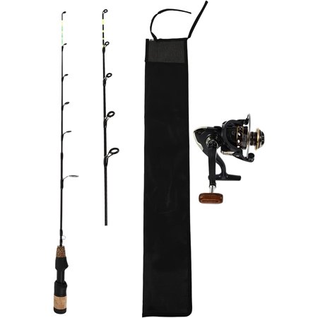 Spinning Reel Combo Fishing Rod: Adjustable Telescopic Ice Fishing Rod ...