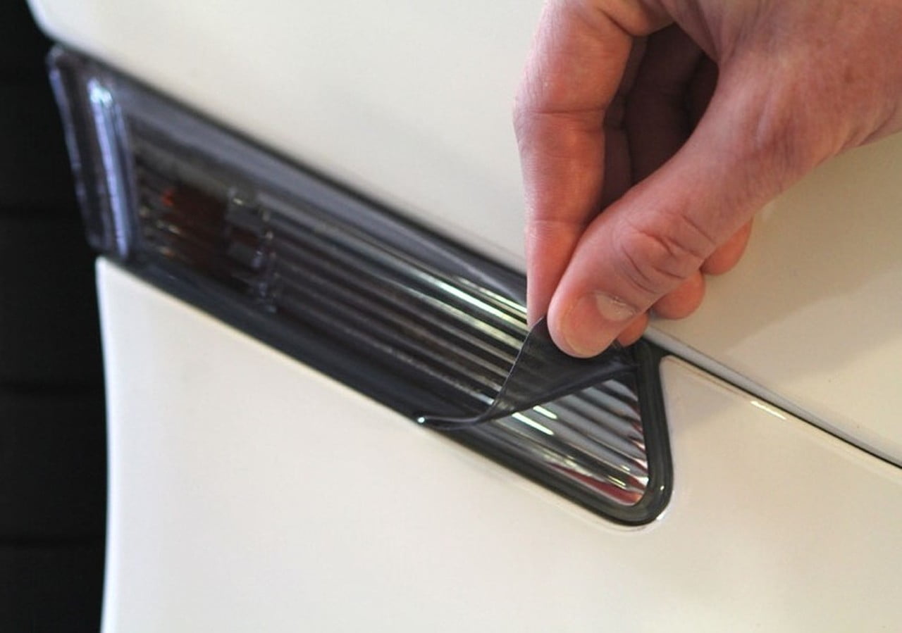 Lamin-x 4in x 12in Universal Charcoal Side Marker Cover - Walmart.com