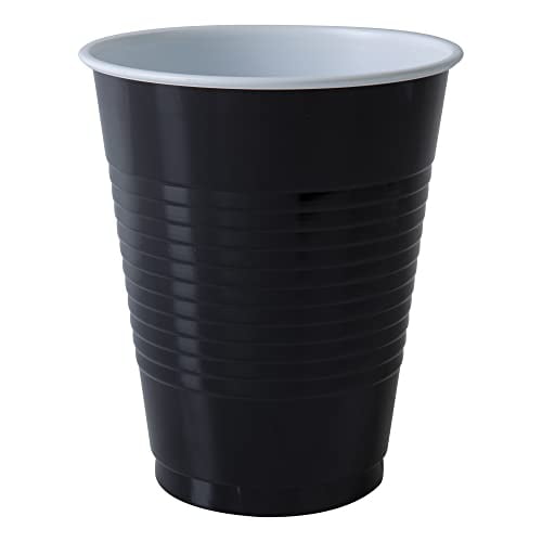 Click here for Hanna K. Signature 18 Oz Black Plastic Cups - 50 P... prices