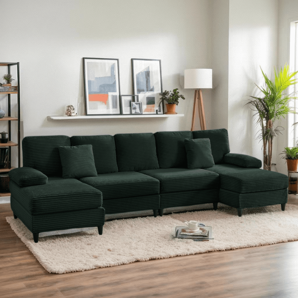 Click here for Puremind 112 U Shaped Sofa  4 Seat Sofa With Doubl... prices