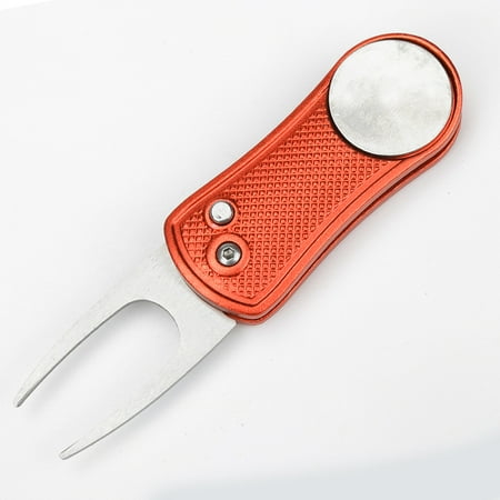 NUNADERNUStainless Steel Golf Repair Tool Switchblade Foldable Golf ...