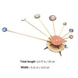 WORGEOUS Model Kit DIY Planetary Model Astronomy Learning Kit Child ...