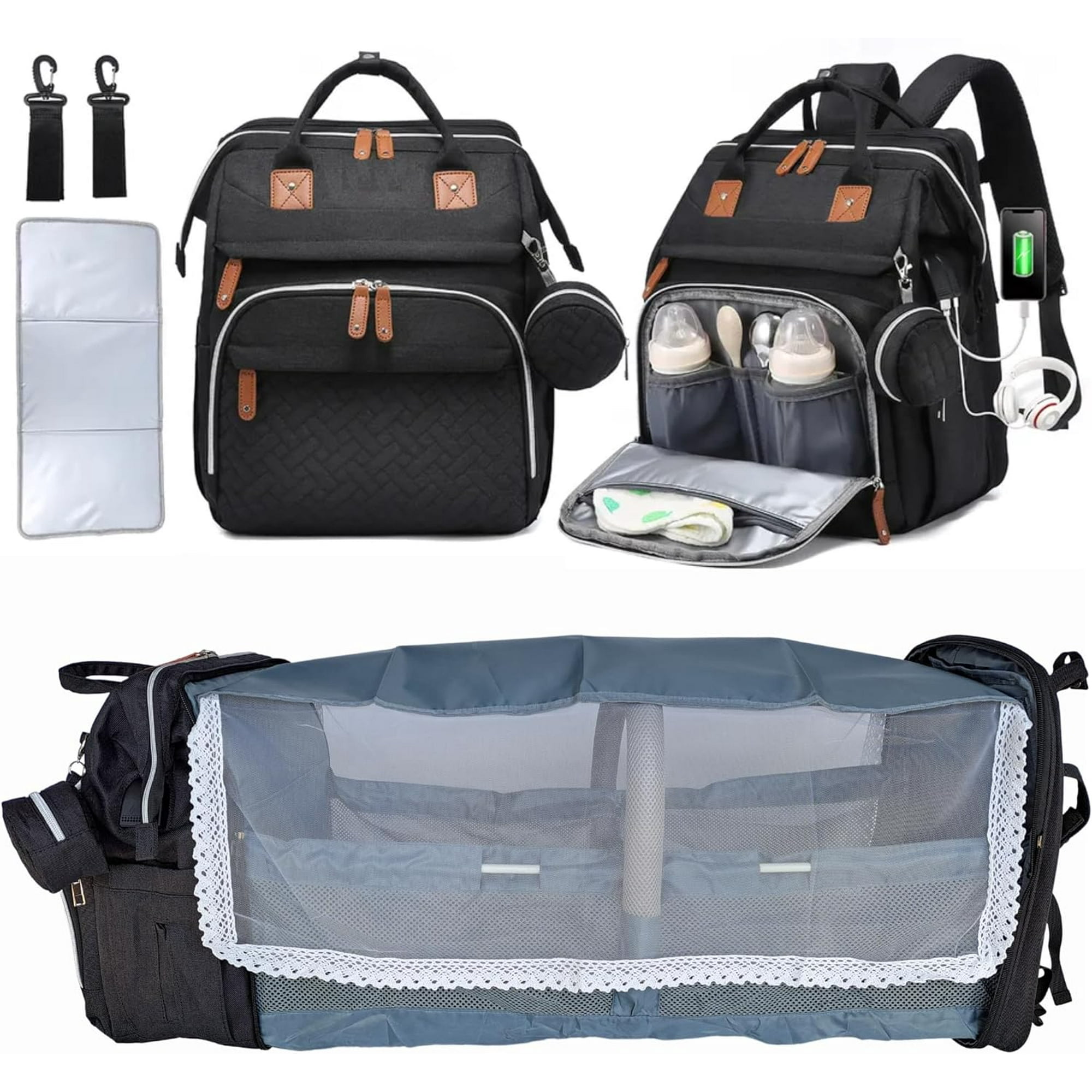 Click here for Grm Backpack With Changing Station large Baby Bag... prices