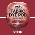 Tulip Fabric Dye Pod Stop (Red) 12.3 oz, New Dye for Washing Machines ...