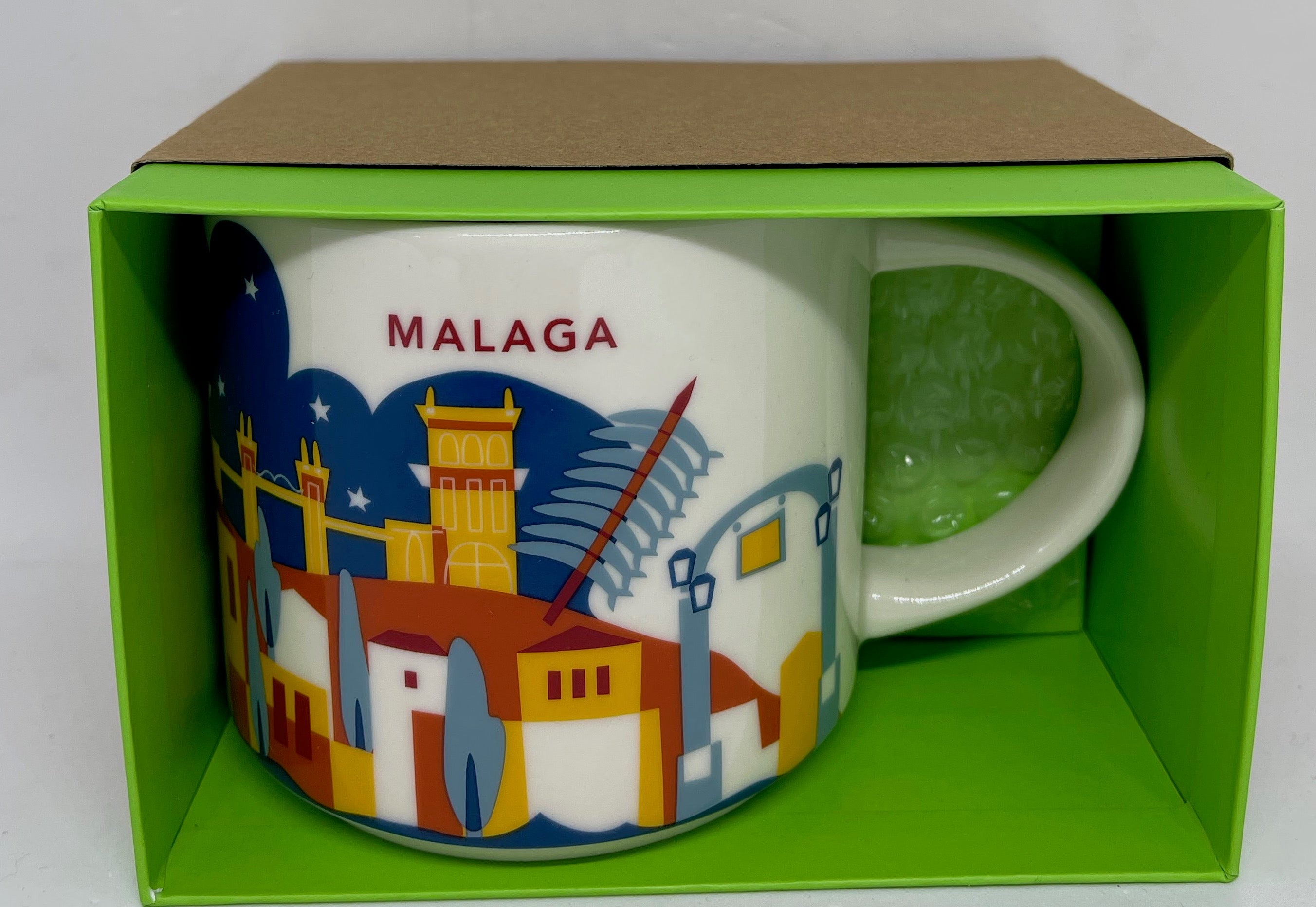 Starbucks You Are Here Collection Malaga Spain Ceramic Coffee Mug New ...