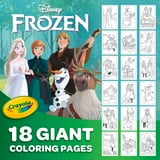 Crayola Frozen Giant Coloring Pages, 18 Pages, Gift for Kids - Walmart.com