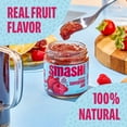 Smash Foods Raspberry Jam, No Sugar Added, Low-Calorie, Vegan (2 Jars ...