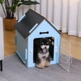 Dog House Indoor for Small Dogs or Cats, Cozy Wooden Design, Small ...