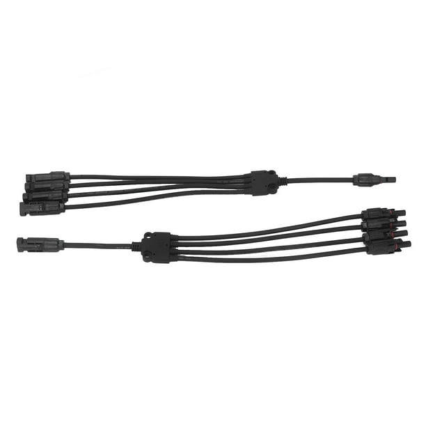 1 To 4 Splitter PV Connectors, Y Branch Solar Connectors Flame ...
