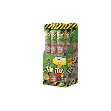 TOXIC WASTE Atomz, Lemon, Strawberry & Blue Raspberry, 2.12 Ounce - 12 ...