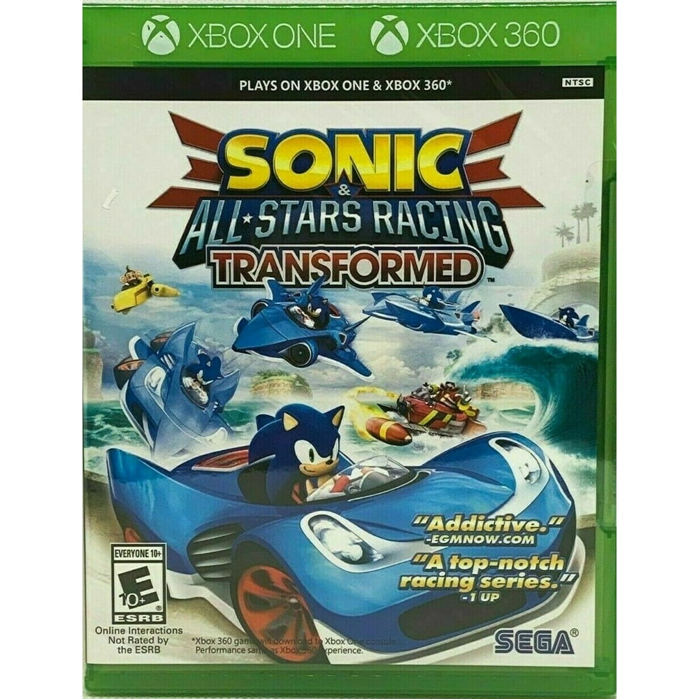 Sonic & All-Stars Racing Transformed for XBOX ONE - Walmart.com ...