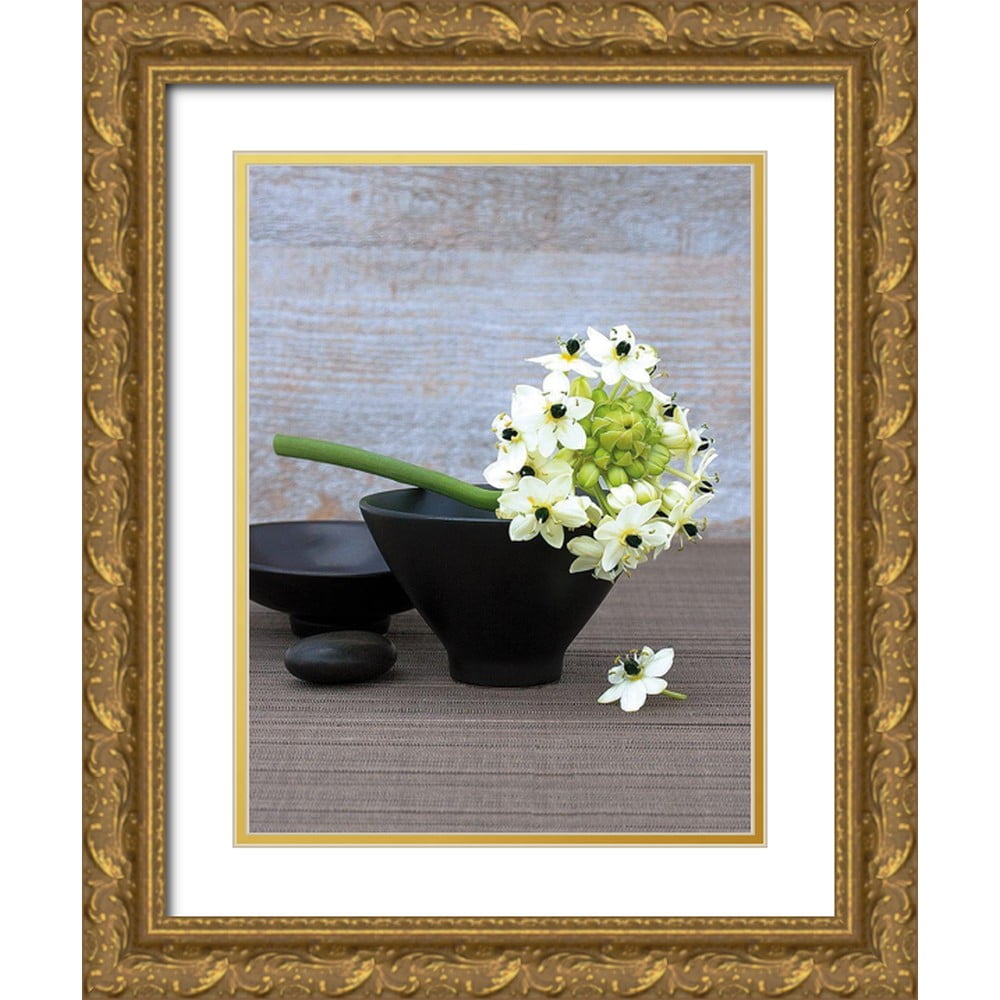 Beyler, Catherine 12x14 Gold Ornate Wood Framed with Double Matting ...