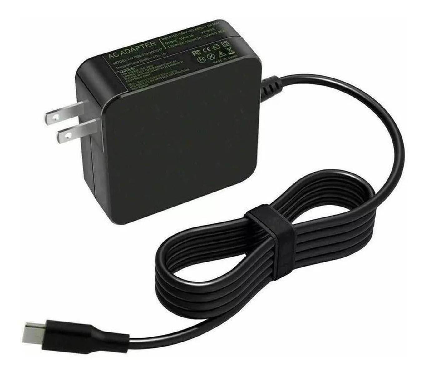 Cargador Usb Tipo C Para Asus Lenovo Hp Huawei 20V 3.25A 65W Genérico ...