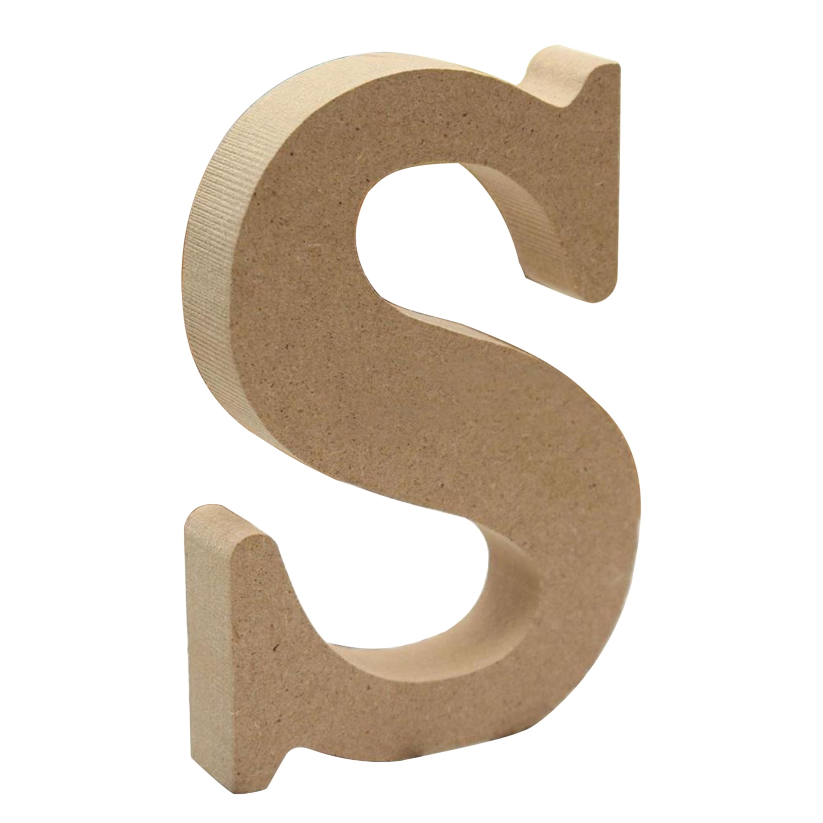 Visland 4 Inch Designable Wood Letters, Unfinished Wood Letters for ...