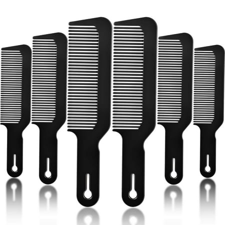 6 Packs Combs, 9 Inch Clipper Combs Flat Top Clipper Combs Barber ...