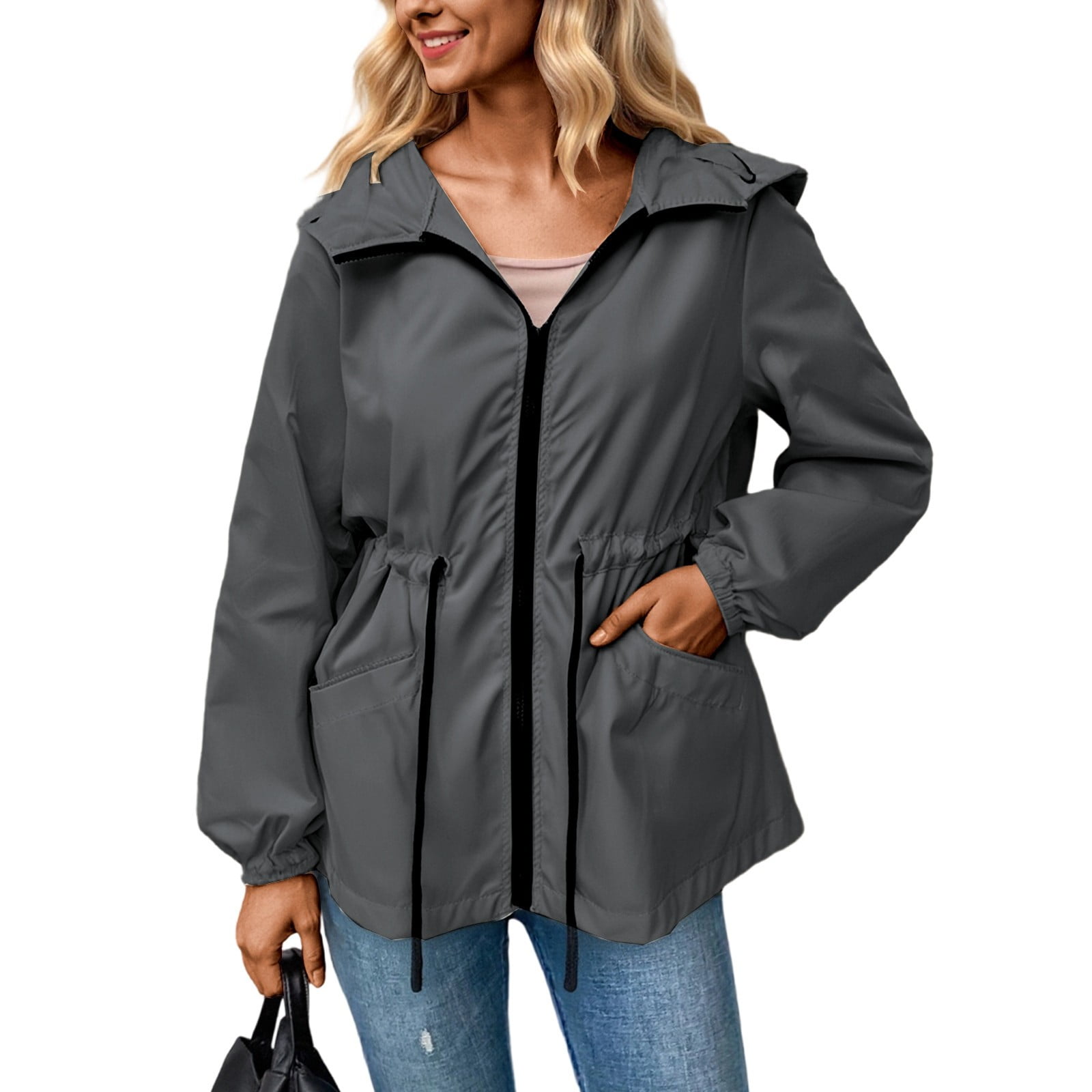 Click here for Tinz Womens Windbreaker Jacket Lightweight Outdoor... prices