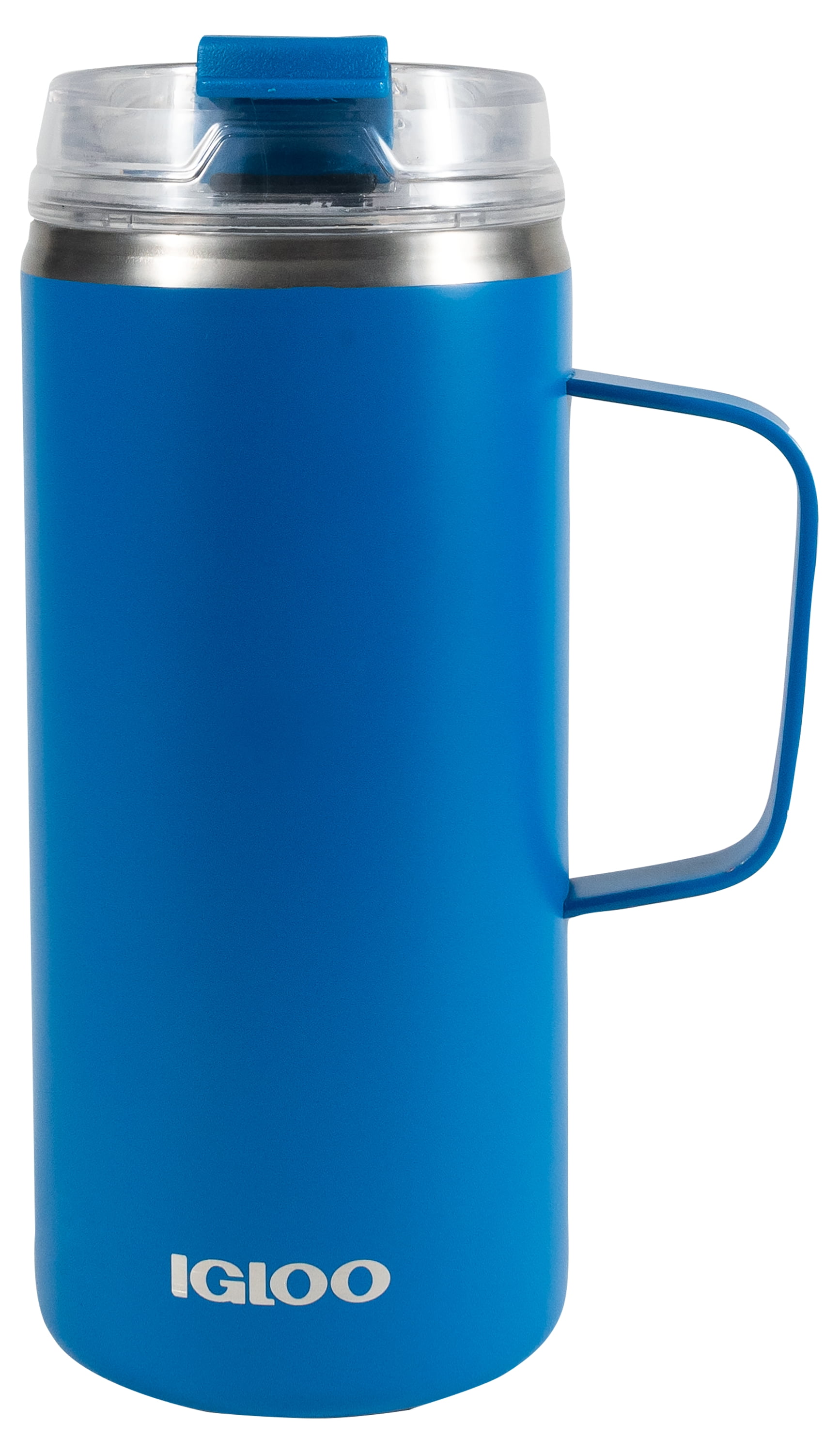 Igloo 18 Ounce Stainless Steel Camp Mug Fraser Cap Blue Solid - Walmart.com