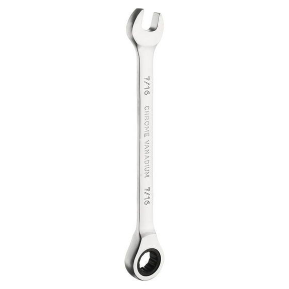 CERPXFF-2pcs Ratcheting Wrench 5/8 Inch Box and Open End 45# Carbon ...