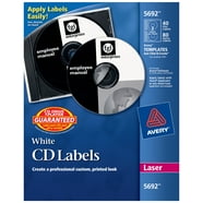 Avery CD/DVD Labels for Color Lasers, 30 Disc Labels & 60 Spine Labels ...