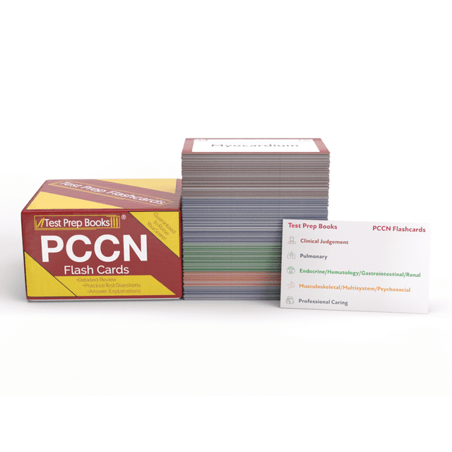 PCCN Certification Flashcards: PCCN Flash Card Review for the ...