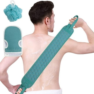 Cleanlogic Exfoliating Body Scrubber, Charcoal-Infused Dual-Texture ...