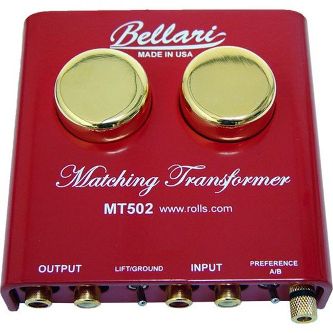 Rolls MT502 Bellari Step-Up Transformer for Turntables with Moving Coil ...
